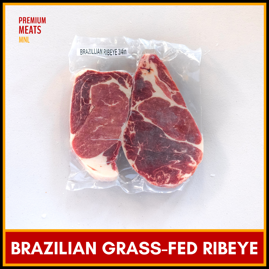Brazilian Grass-fed Ribeye (3/4 in. thick) – Premium Meats MNL