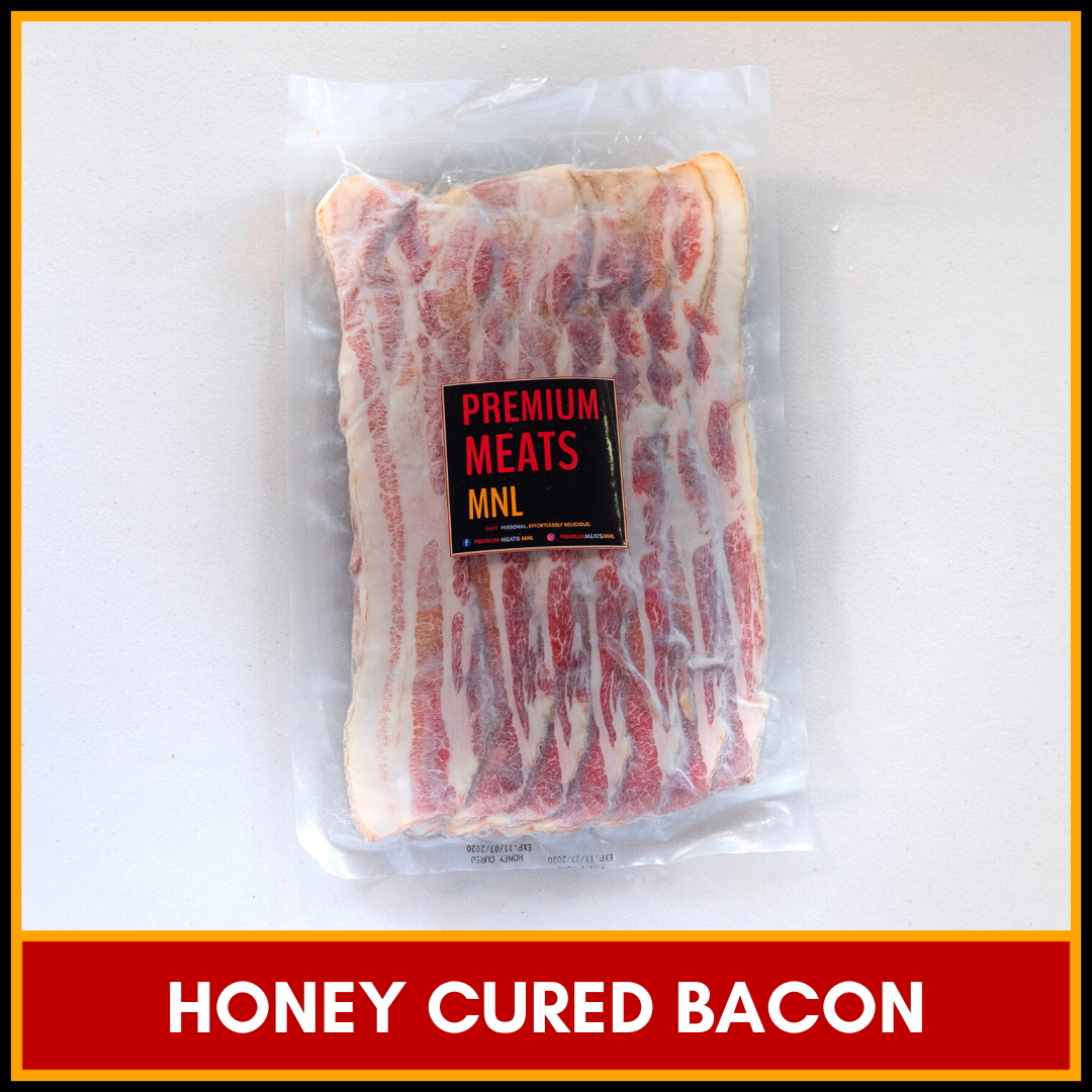 Honey Cured Bacon (500g/pack) – Premium Meats MNL