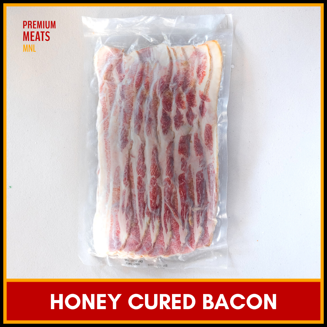 Honey Cured Bacon (500g/pack) – Premium Meats MNL